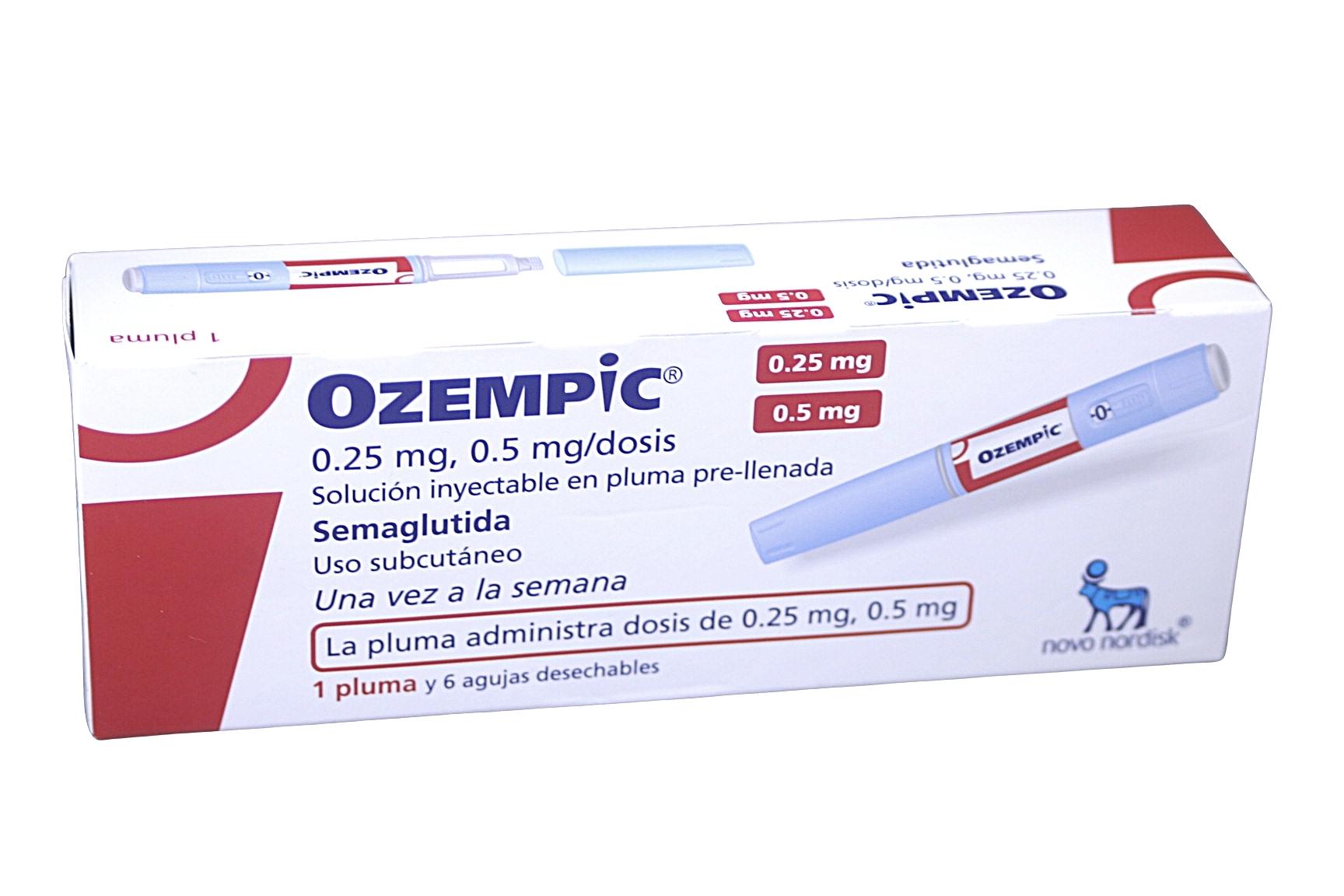 Ozempic 1.34 Mg /Ml Inyectable Caja Con 1 Pluma Y 6 Agujas - Rappi