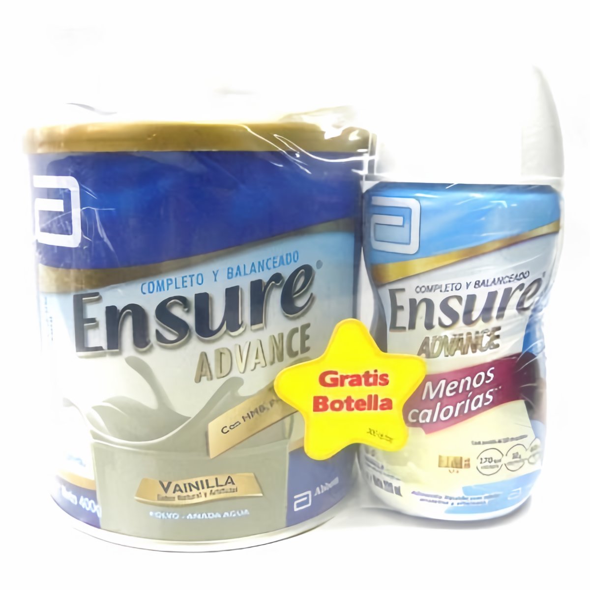 Ensure Suplemento Alimenticio Advance Sabor Vainilla + Botella - Rappi