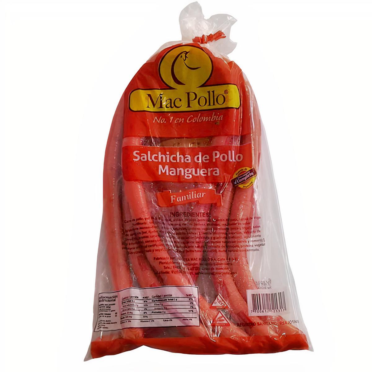 Mac Pollo Salchicha de Pollo Manguera - Rappi