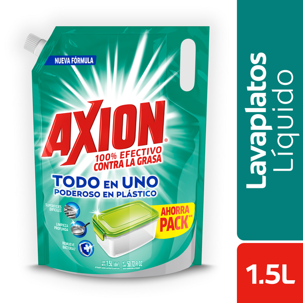 Axion Lavaplatos Liquido Poderoso en Plastico 1.5 L - Rappi