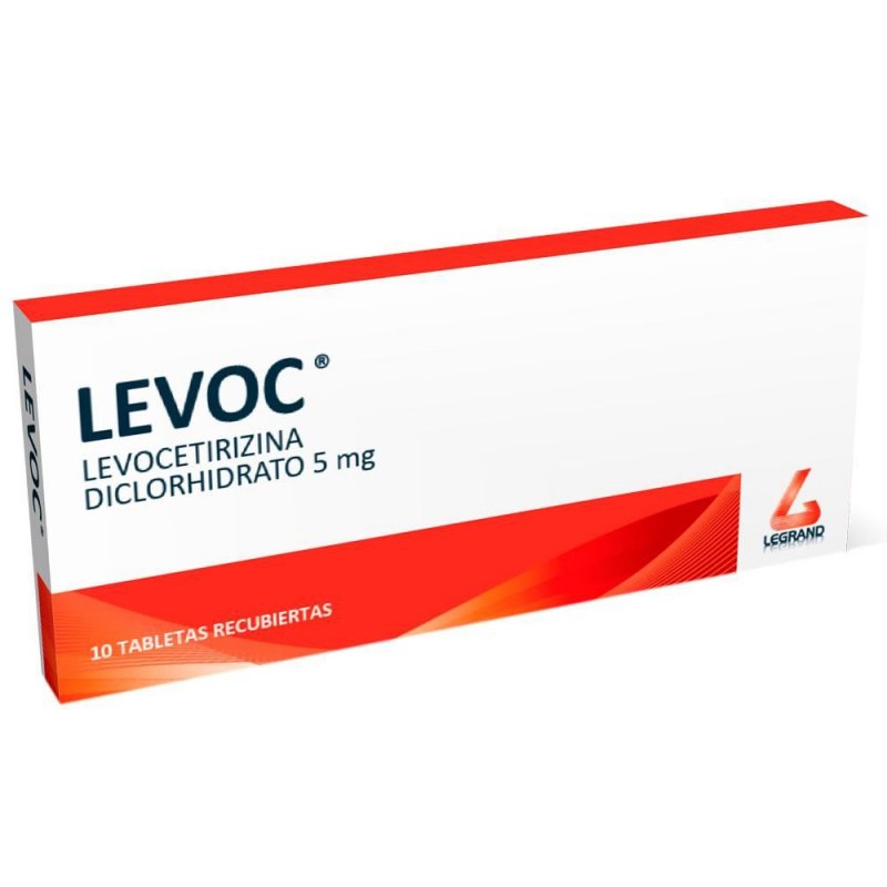 Levoc (5 mg) 10 Tabletas - Rappi