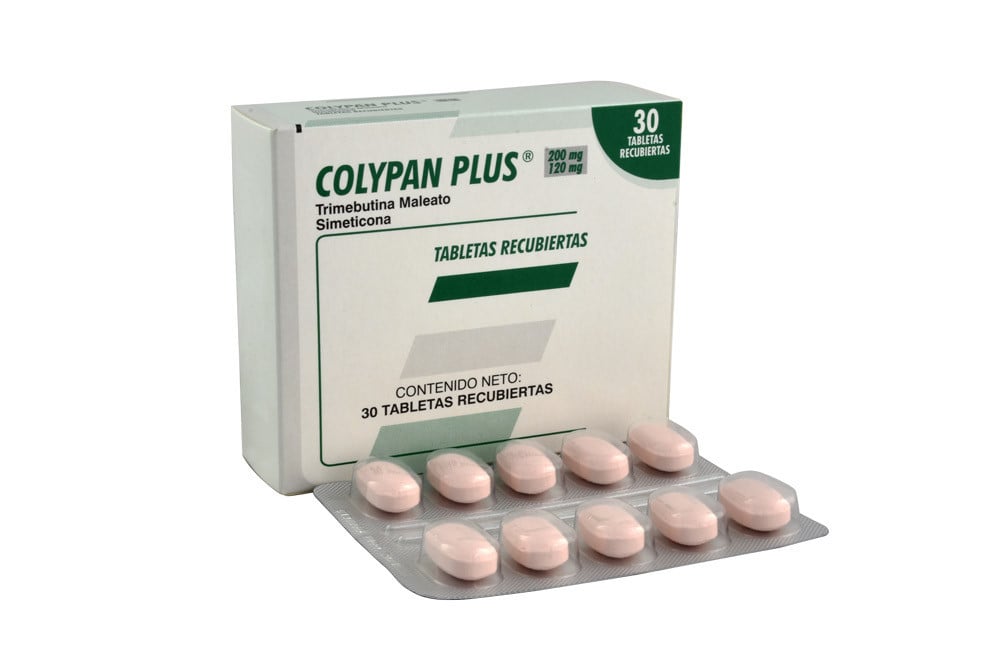 Colypan Plus (200 mg/120 mg) 30 Tabletas - Rappi