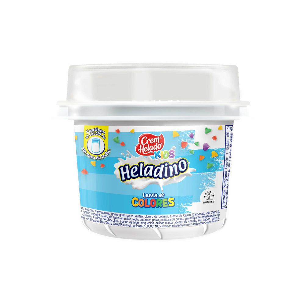 Crem Helado Helado en Vaso con Lluvia de Colores - Rappi