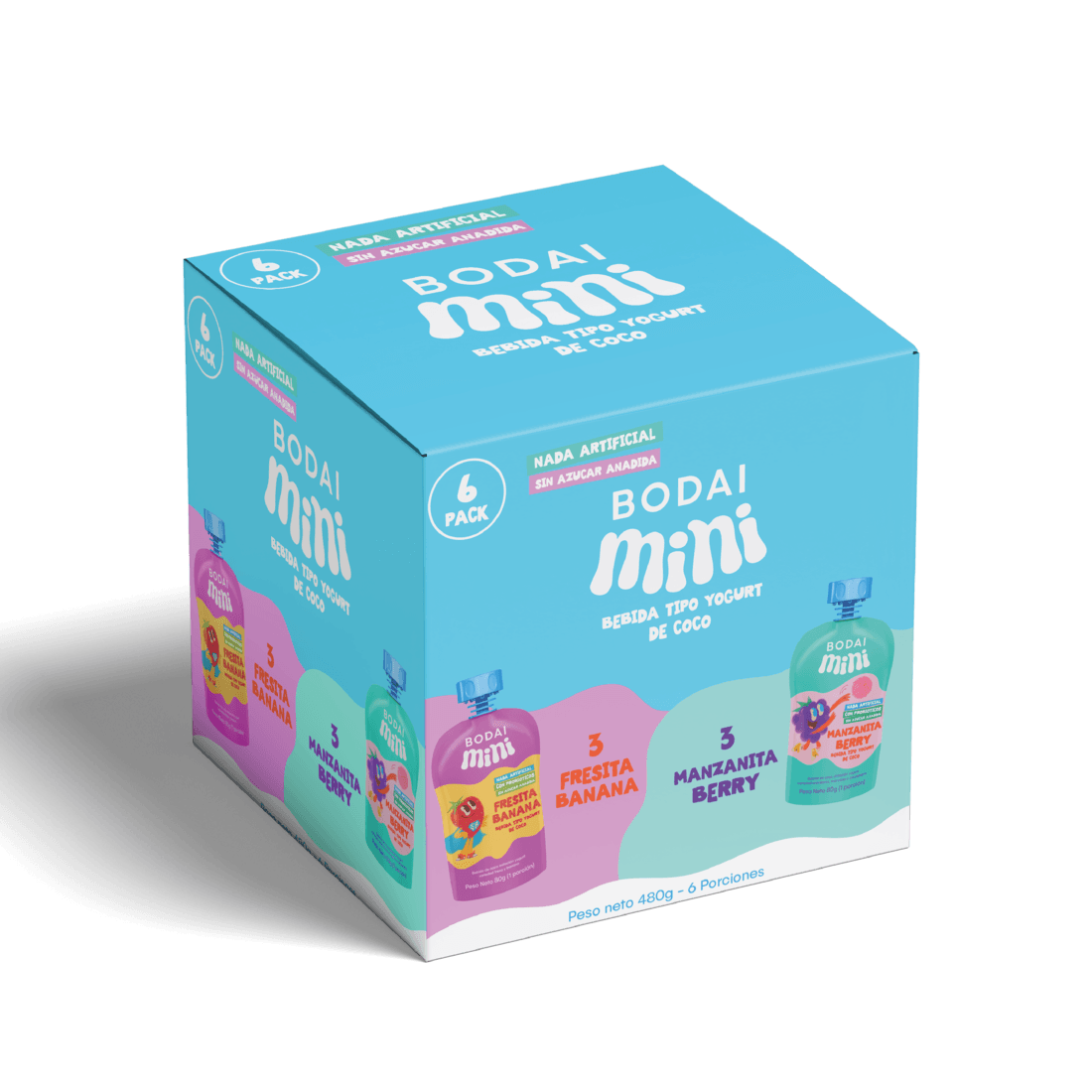 Bodai Mini Six Pack*480gr - Rappi