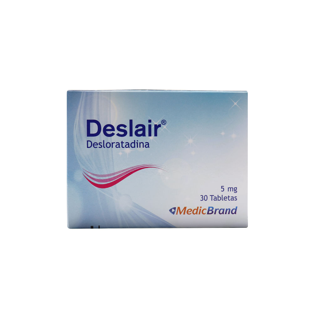 Deslair (5 mg) 30 Tabletas - Rappi