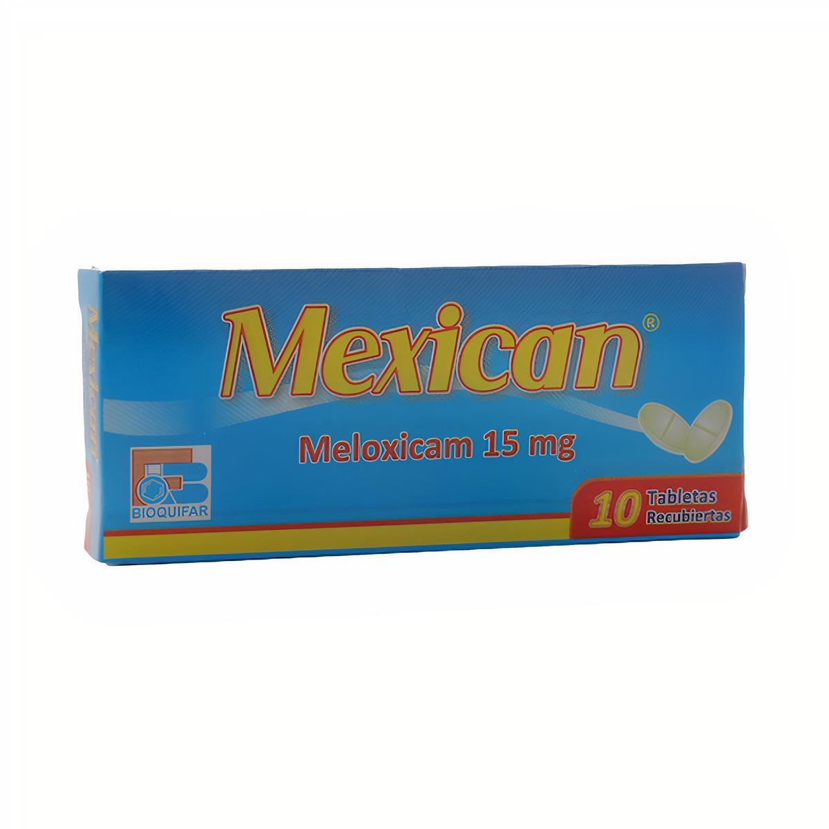 Mexican 10 Tabletas (15 mg) - Rappi