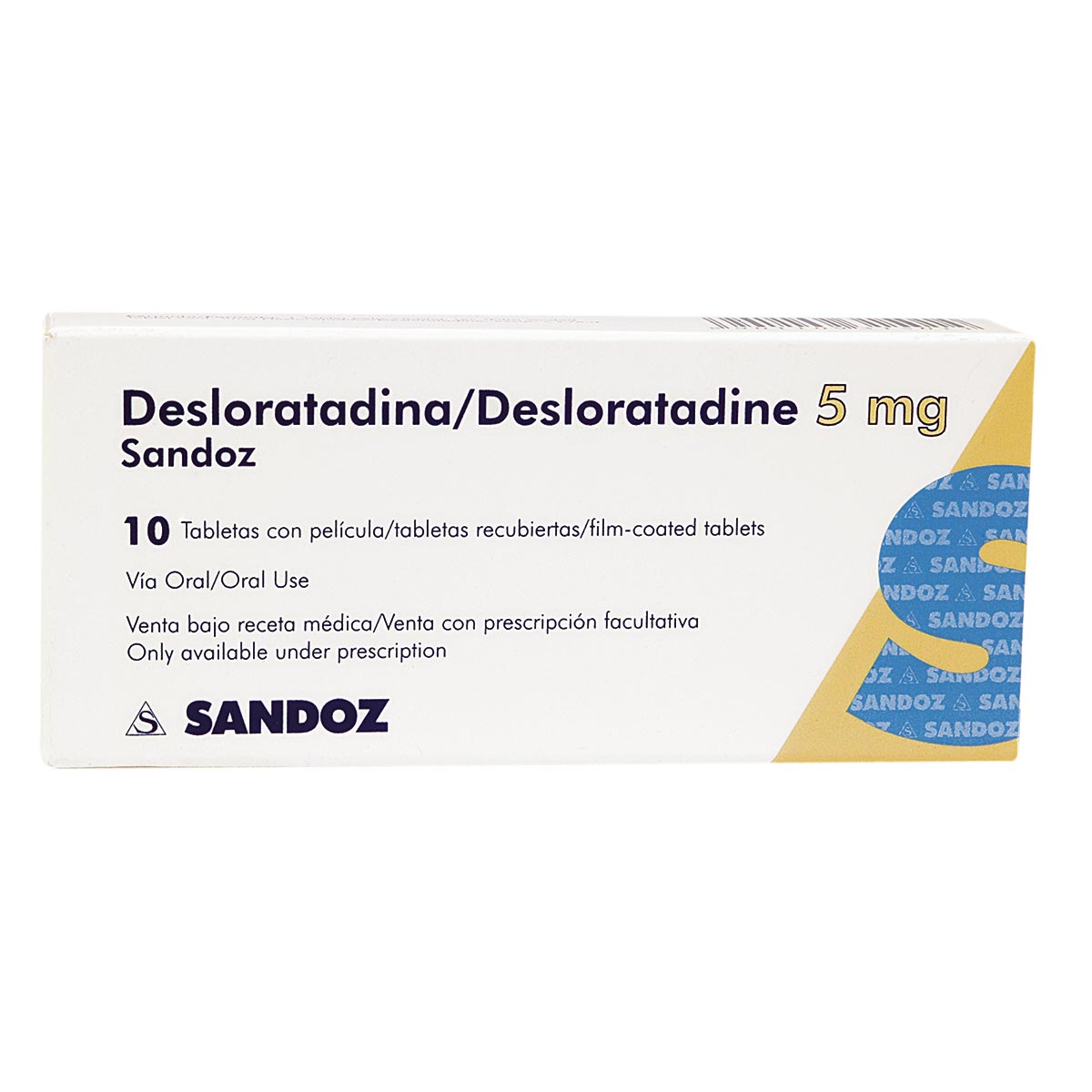 Desloratadina Antihistamínico Oral Tabletas Recubiertas - Rappi