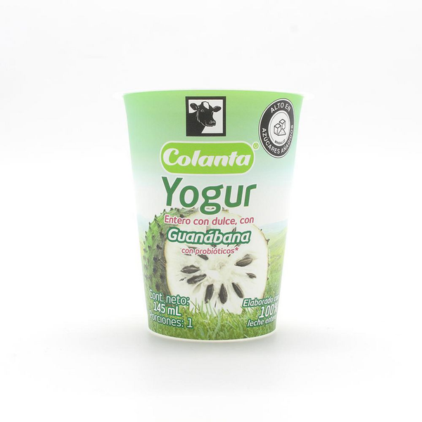 Colanta Yogurt Entero Guanábana Vaso - Rappi