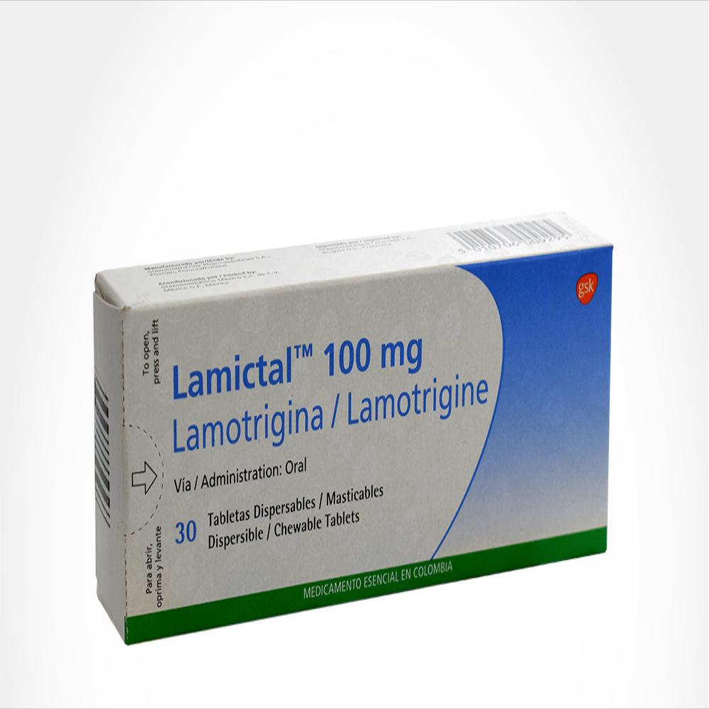 Lamictal (100 mg) 30 Tabletas - Rappi