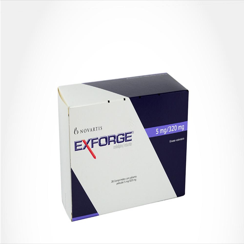 Exforge Exforge 5Mg/320Mg X 28 Comprimidos - Rappi