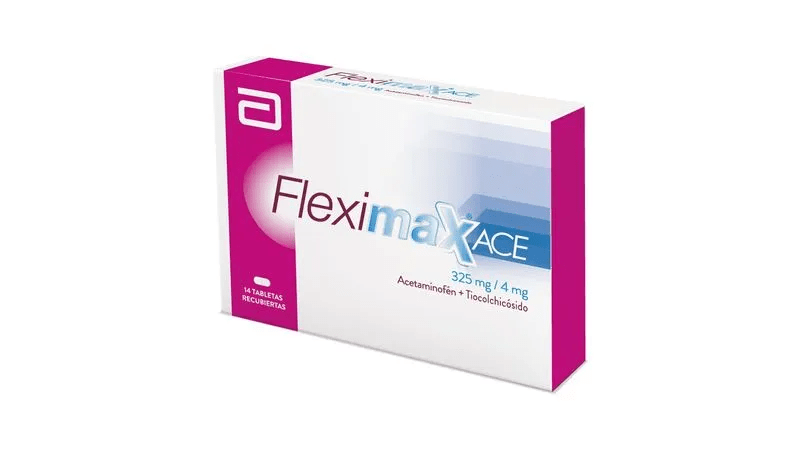 Fleximax Ace (325 mg / 4 mg) desde $ 78.250