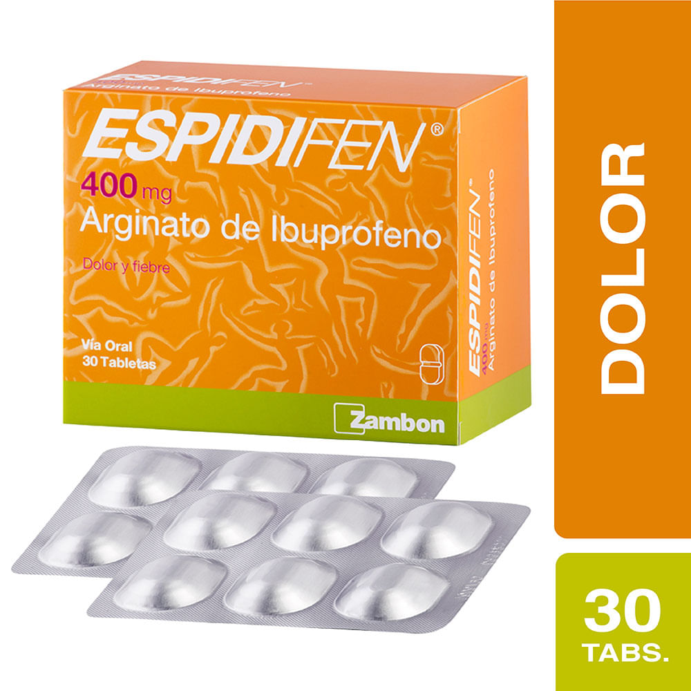 Espidifen 400 Mg 30 Tabletas - Rappi