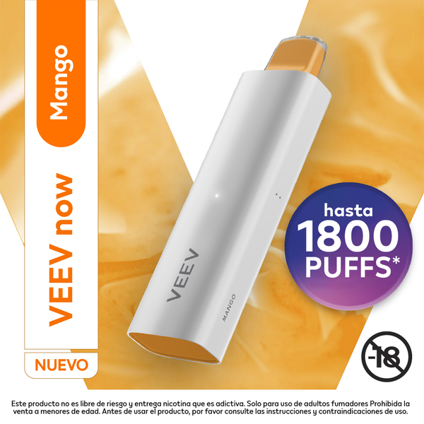 VEEV now Vape Mango 1800 Puff - Rappi