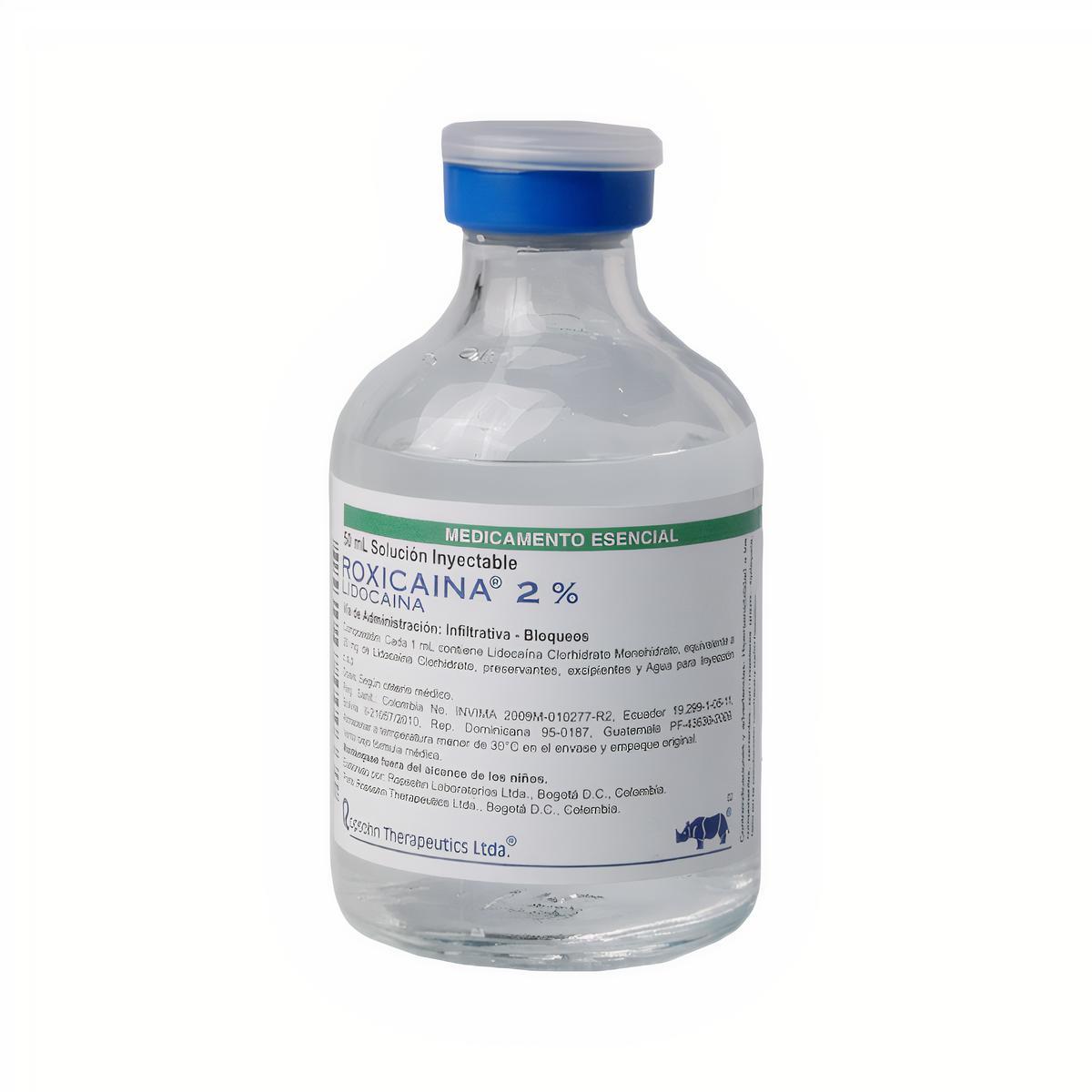 Roxicaina Solución Inyectable (2 %) Precio - Rappi