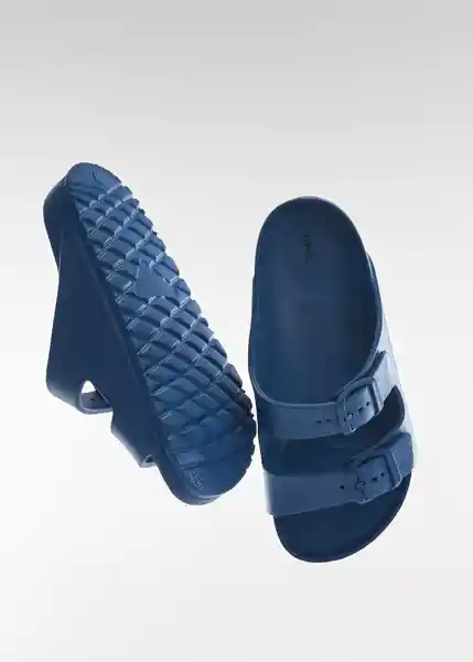 Chanclas Paun Navy Talla 37 Niños Mango - Rappi
