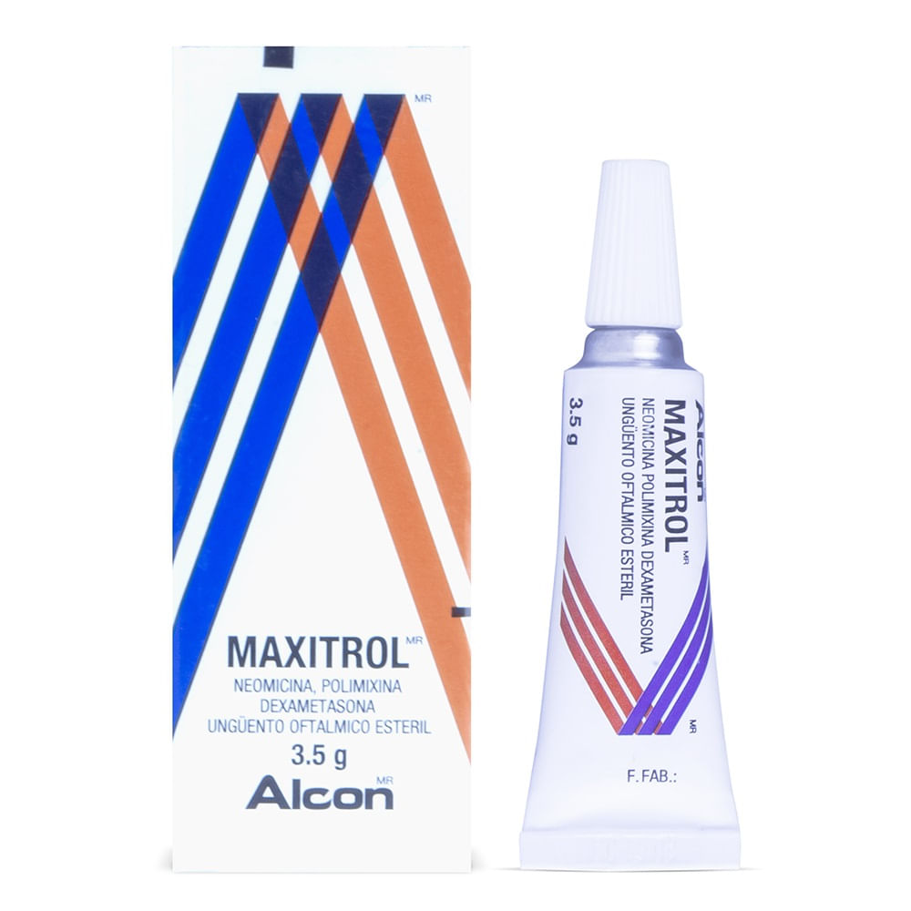 Maxitrol unguento para infecciones oculares - Rappi