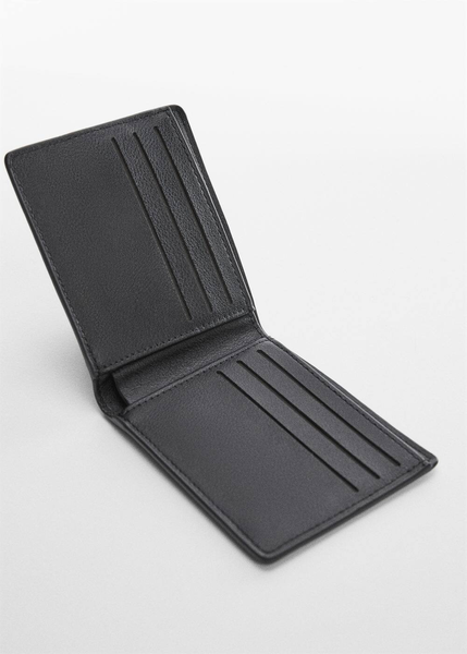 Billetera Flat Negro Talla 99 Hombre Mango - Rappi