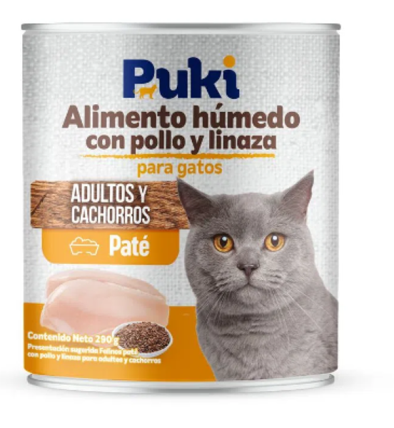 Puki Alimento Húmedo Para Gatos Pollo desde $ 6.990