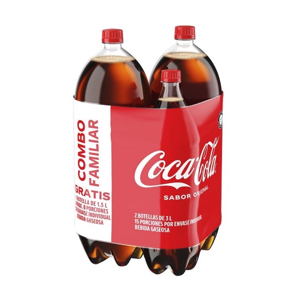 Coca-Cola Pack Gaseosa Original + Coca-Cola Gratis - Rappi