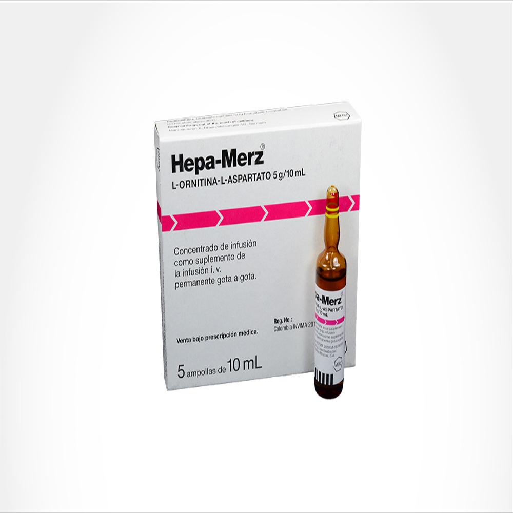 Hepa-Merz Sol 5G/10Ml Intravenosa - Rappi