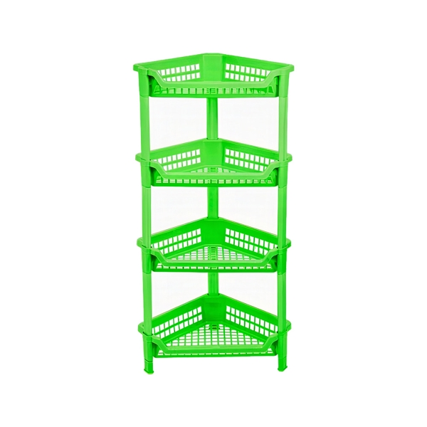 Mq Canastilla Triangular 4 Niveles Verde - Rappi