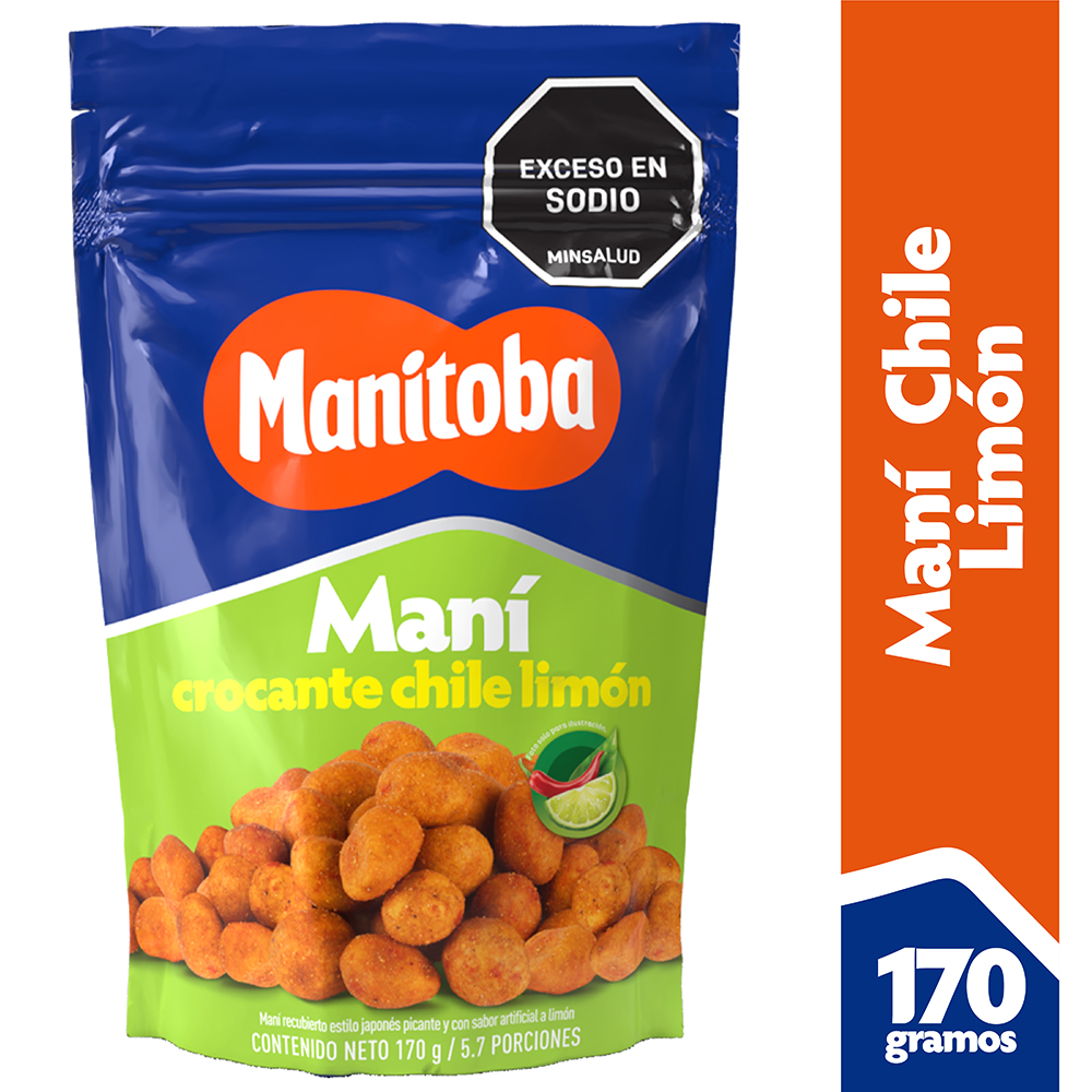 Manitoba Maní Crocante Chile Limón - Rappi