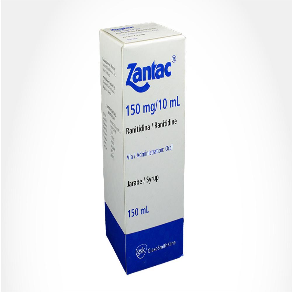 Zantac Jarabe 150 Mg / Caja Con Frasco Con Rx - Rappi