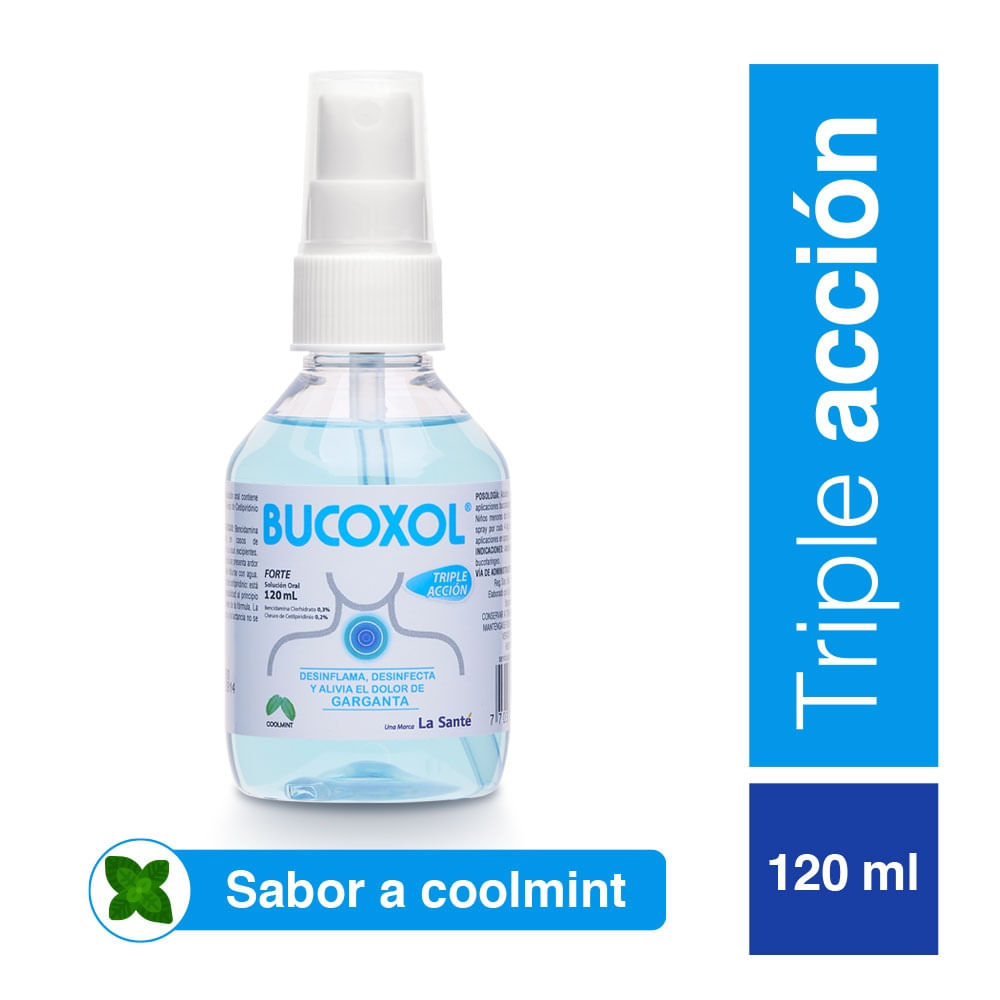 Bucoxol Forte Bencidamina Clorhidrato (0.3%) /Cloruro de Cetilpiridino ...