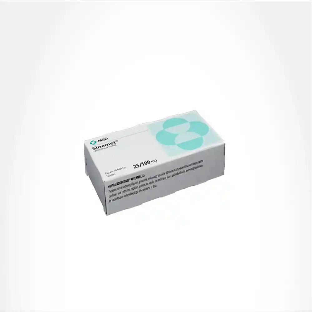 Sinemet (25 mg /100 mg) - Rappi