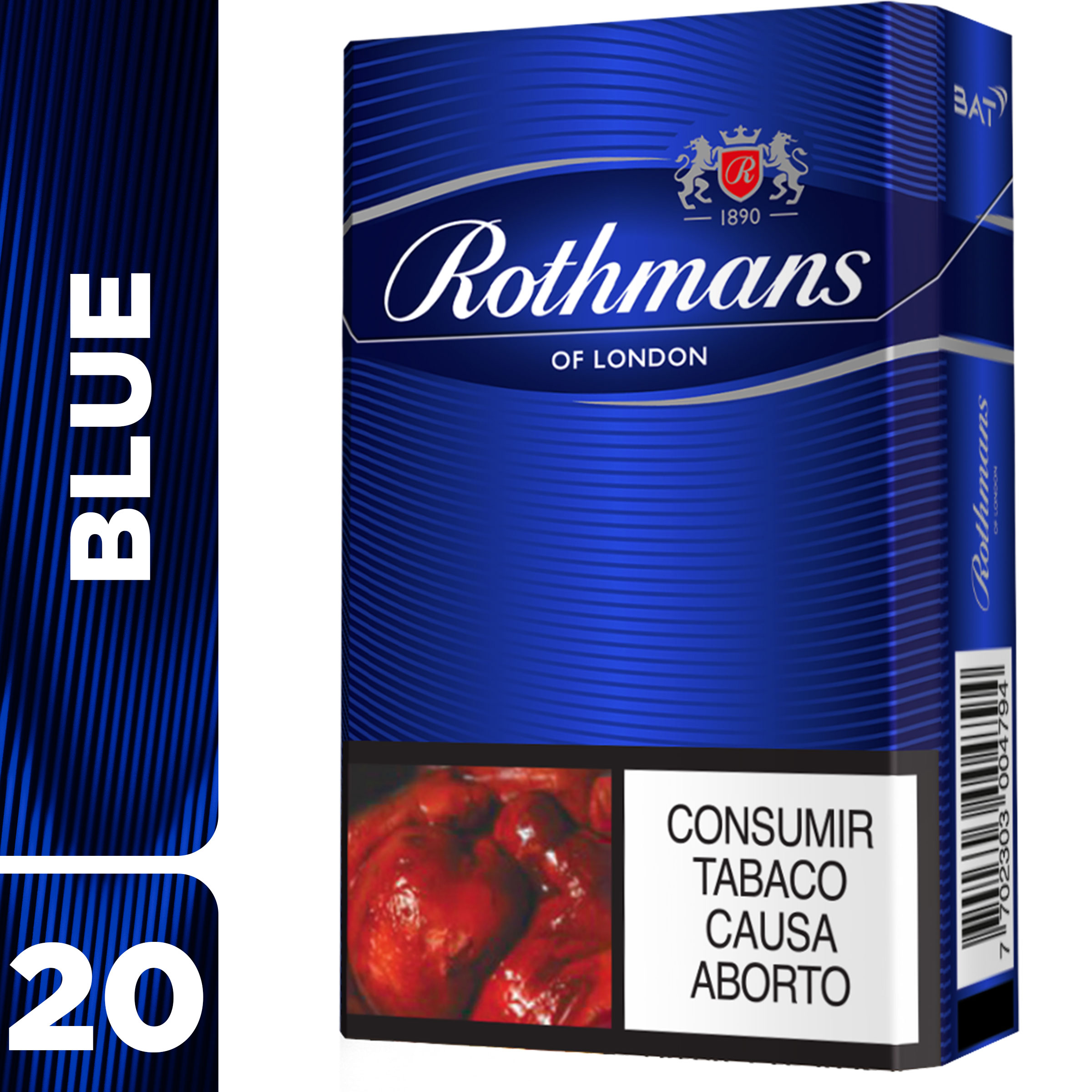 Cigarrillo Rothmans Azul 20'S - Rappi