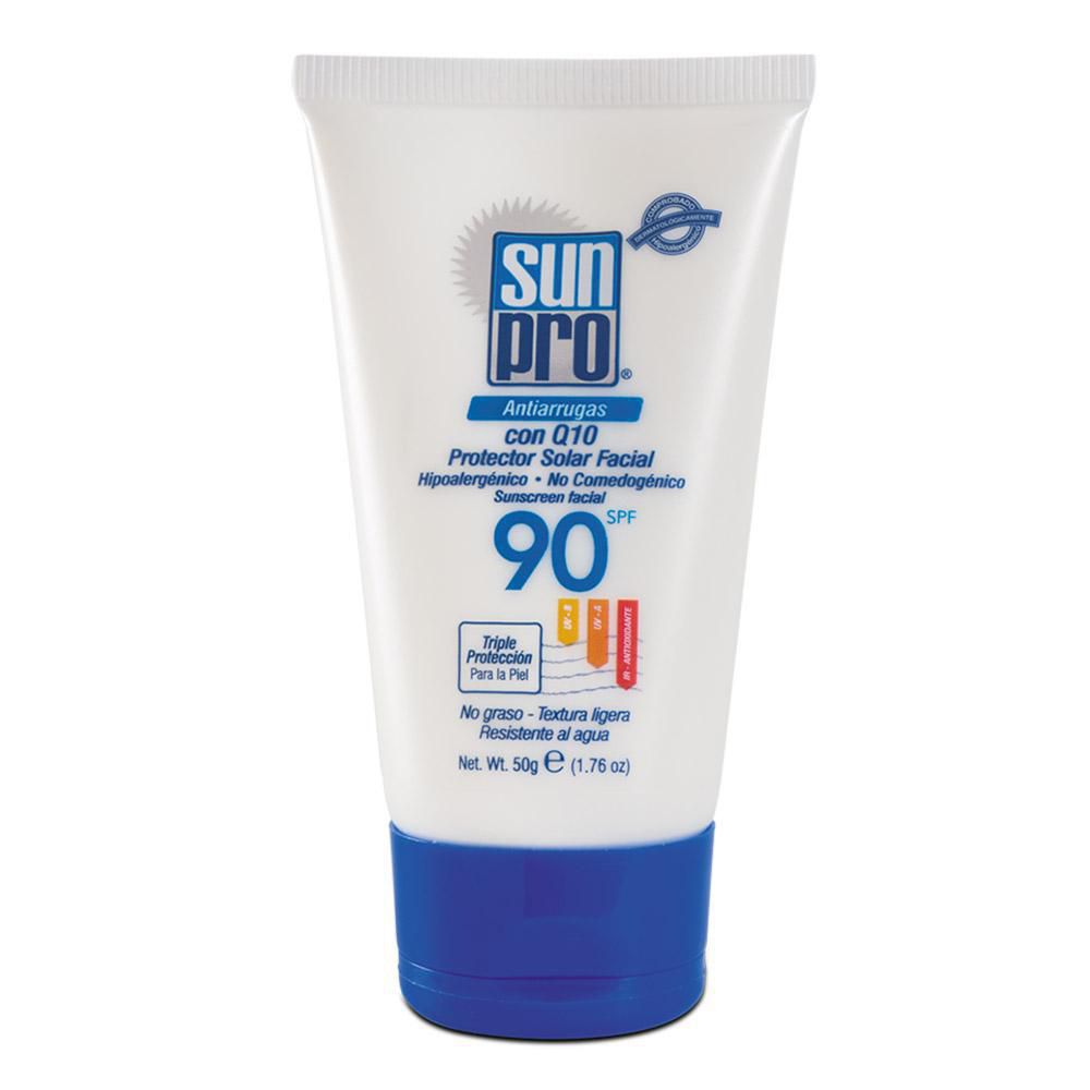 Sun Pro Protector Solar Facial Antiarrugas con Q10 SPF 90 - Rappi