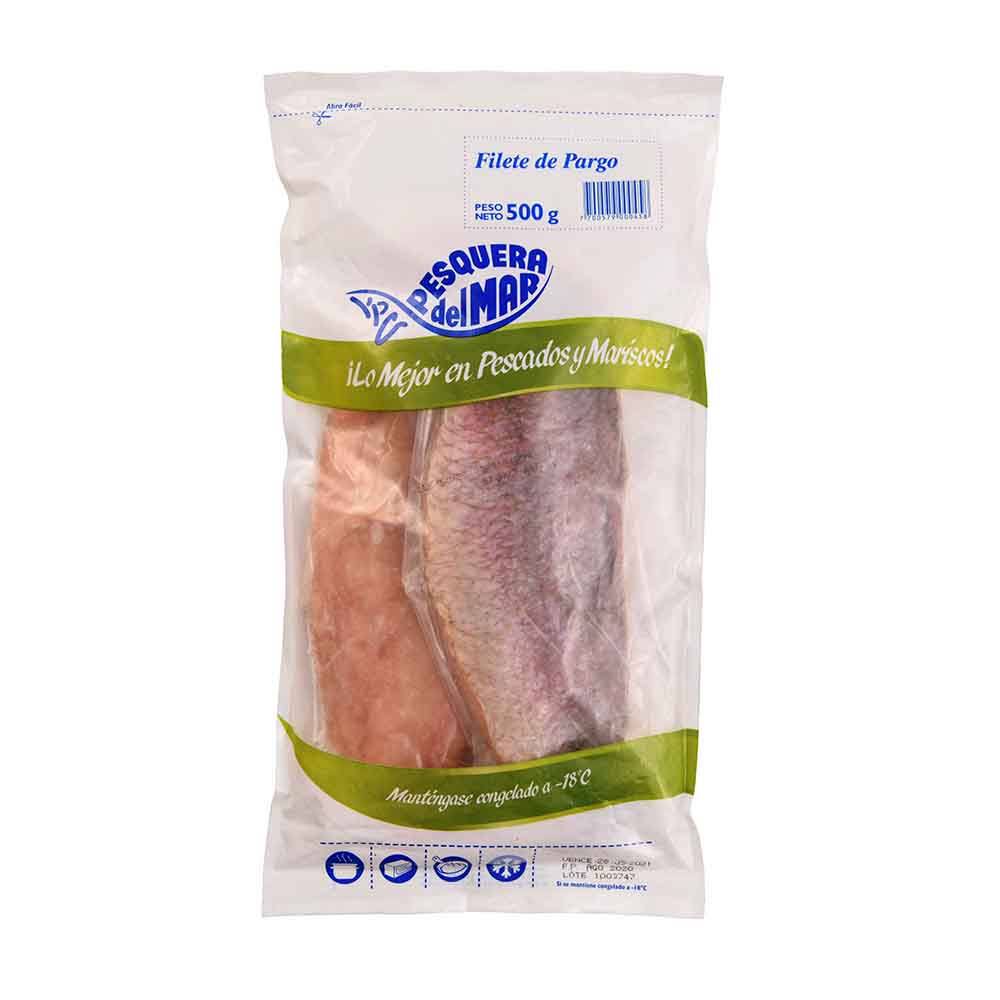 Pez Filete Pargo Pesquera Del Mar 500 G - Rappi