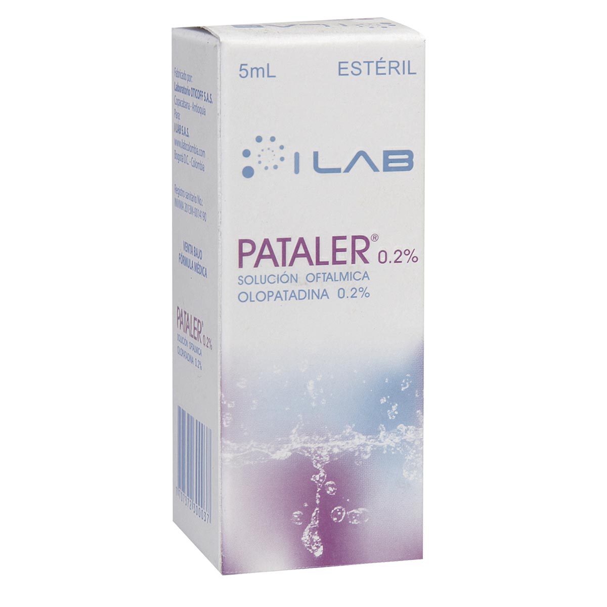 Pataler Solución Oftálmica (0.2 %) desde $ 92.100