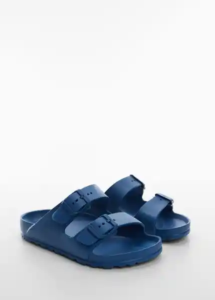Chanclas Paun Navy Talla 37 Niños Mango - Rappi