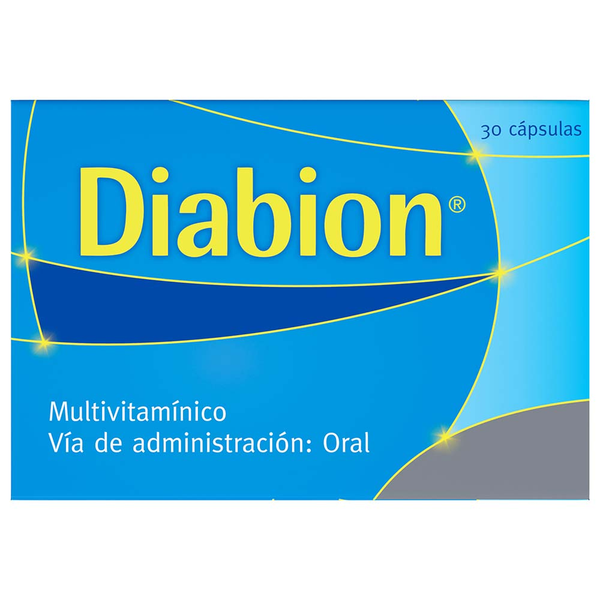 Diabion Multivitaminico 30 cápsulas - Rappi