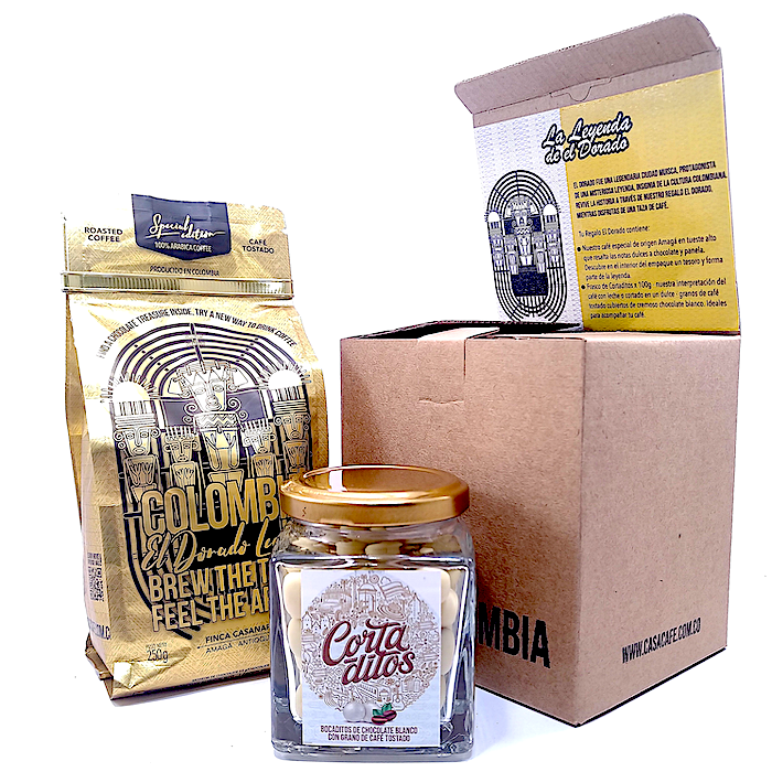 Leyenda el Dorado Gift Box + Café Especial+ Cortaditos - Rappi