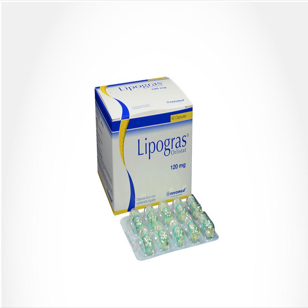 Lipogras Inhibidor (120 mg) 60 Cápsulas desde $ 190.950