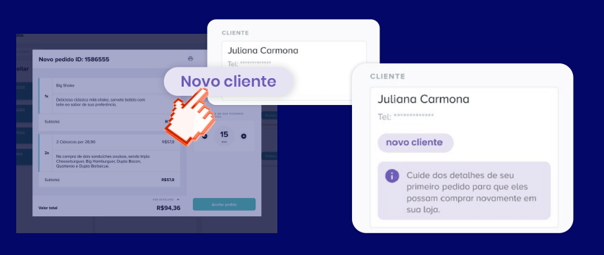Como identificar um cliente novo?