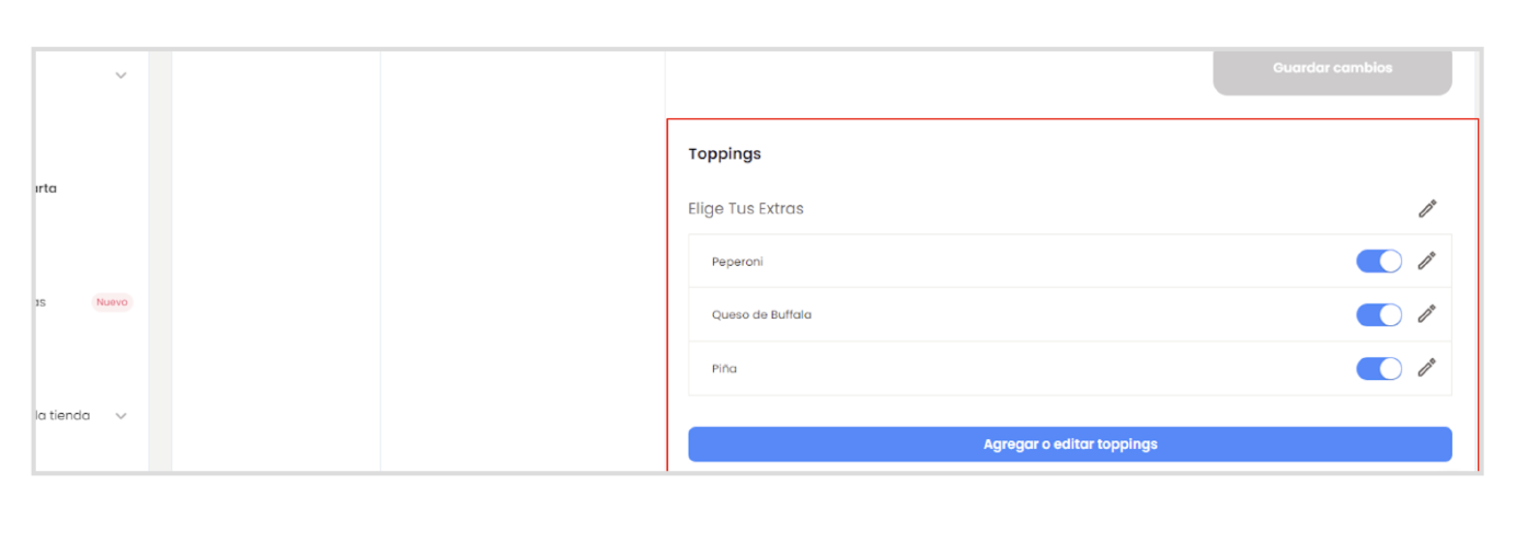 O que é um topping, qual a sua importância e como são classificados?